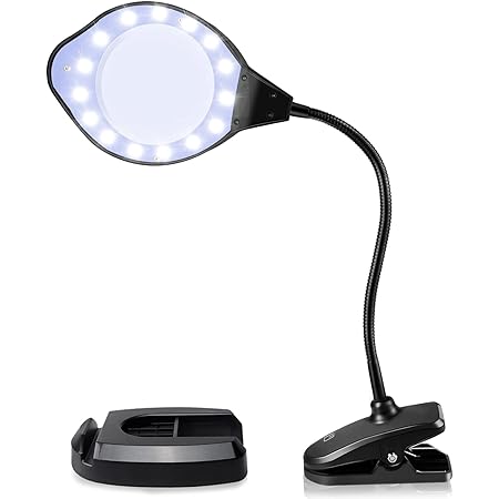 Amazon.com : Brightech LightView Pro Flex 2 in 1 Magnifying Desk Lamp ...
