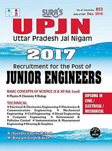 Buy Uttar Pradesh Jal Nigam (UPJN ) Junior Engineers Recruitment Exam ...