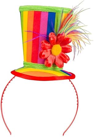 Boland 55510 - Serre-tête Blossom, Tiare avec mini chapeau, Accessoires ...