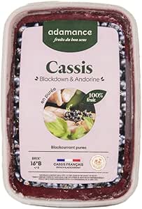 ADAMANCE Blackcurrant Puree Frozen 1Kg : Amazon.ae: Grocery