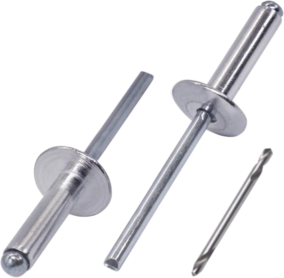 DOJA Industrial | Alu Blindniete Großer Kopf 4,8 x 18 mm | PACK 100 ...