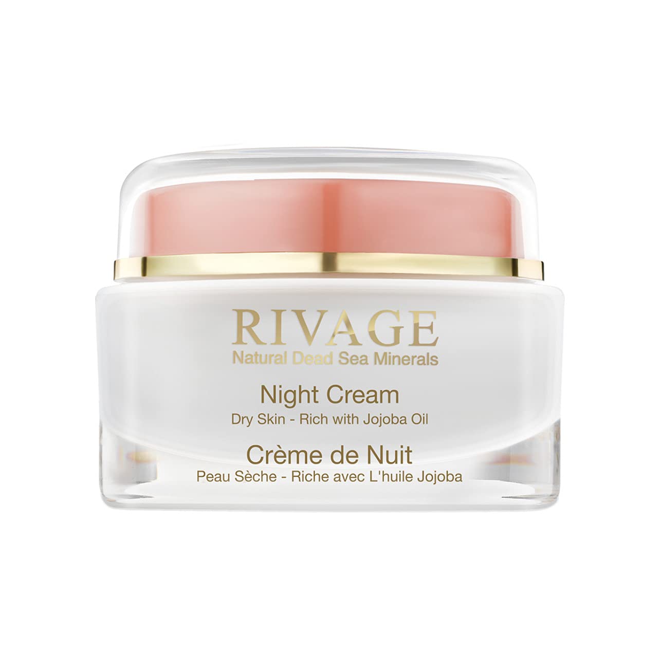 Amazon.com: Rivage NATURAL DEAD SEA MINERALS Night Cream RICH WITH ...