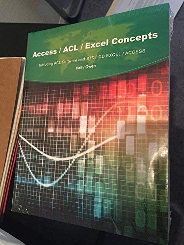 Amazon.com: Access/ACL/Excel Concepts: 9781305315006: Hall / Owen