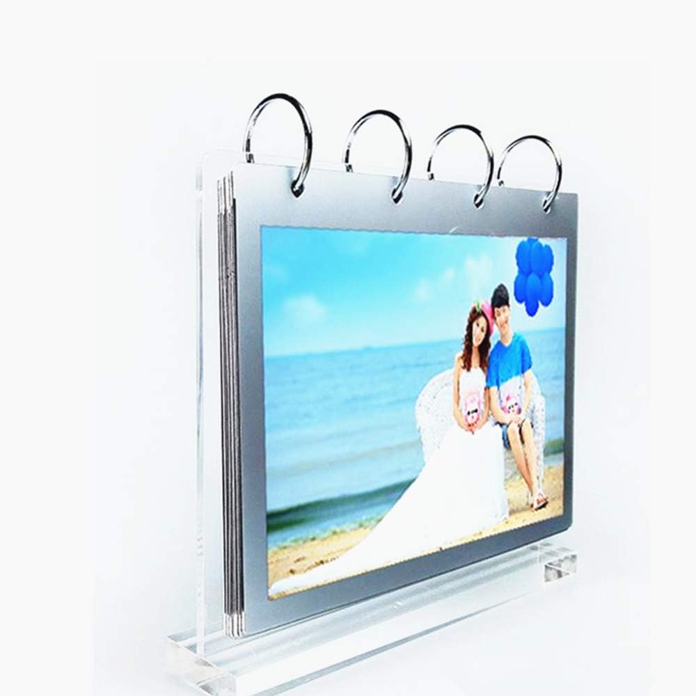 Amazon.com: Leoyoubei 4x6 Clear Acrylic Self Standing Frame,Display ...