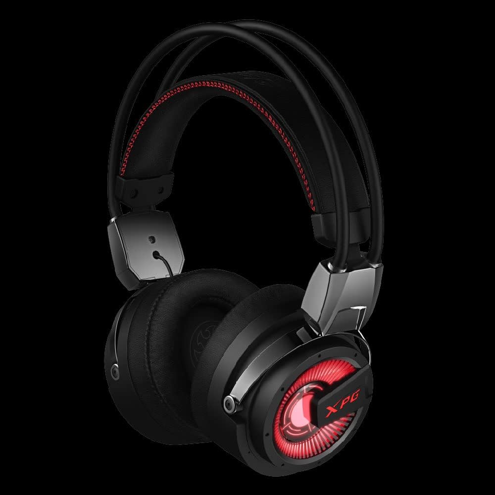 XPG Precog Gaming Headset with Mic Hi-Fidelity Dual Drivers 7.1 Virtual ...