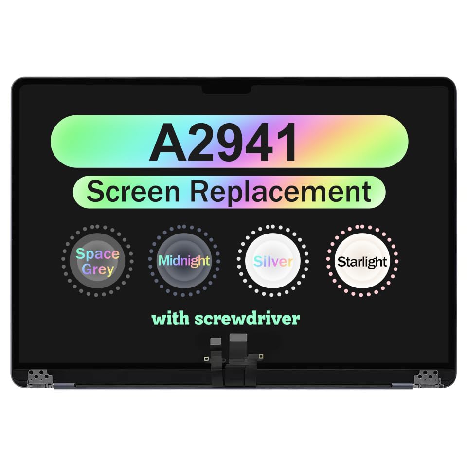 Amazon.com: 15.3" LCD Full Top Display Assembly for MacBook Air A2941 ...