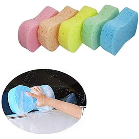 Amazon.com: Lantee Large Sponges - Car Cleaning Supplies - Big 10 Pcs ...