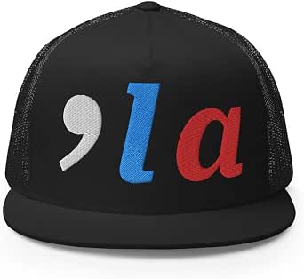 Generic Comma La Kamala Harris Hat - Embroidered Trucker Cap Black at ...