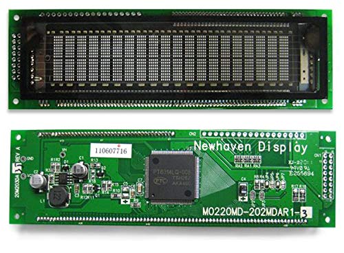Vacuum Fluorescent Displays - VFD 2 x 20 146.0 x 43.0 x 19.2 (M0220MD ...