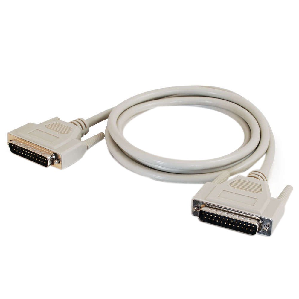 Amazon.com: New - 25ft DB25 M/M Null Modem Cable - 3043 : Electronics