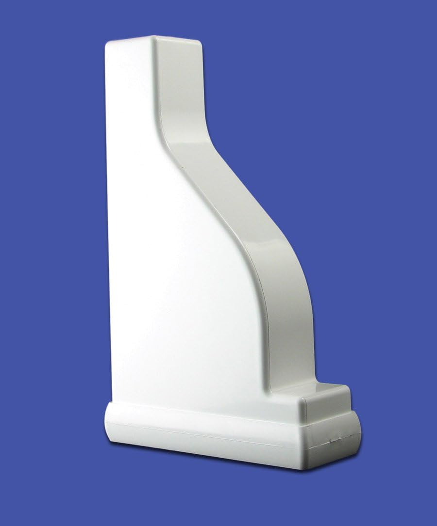 Amazon.com : Vinyl Fence Decorative Rail Pergola End Cap (Box of 10) (2 ...