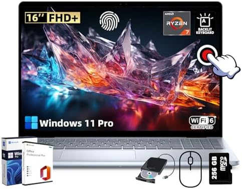 Amazon.com: Dell Inspiron-16 5645 Business Laptop - with Office ...