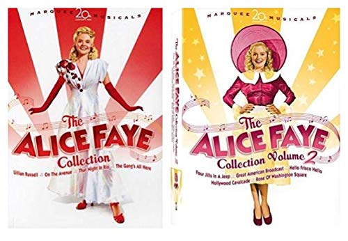 Amazon.com: The Alice Faye Collection Complete Volumes 1 & 2 - 9 Movie ...