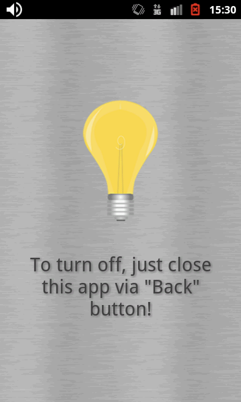 No Button Flashlight - App on Amazon Appstore