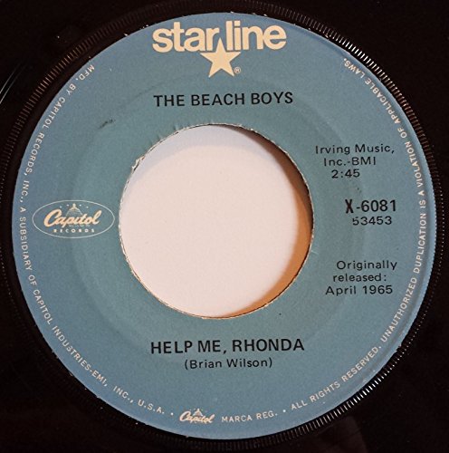 Amazon.com: help me, rhonda / do you wanna dance 45 rpm single: CDs & Vinyl