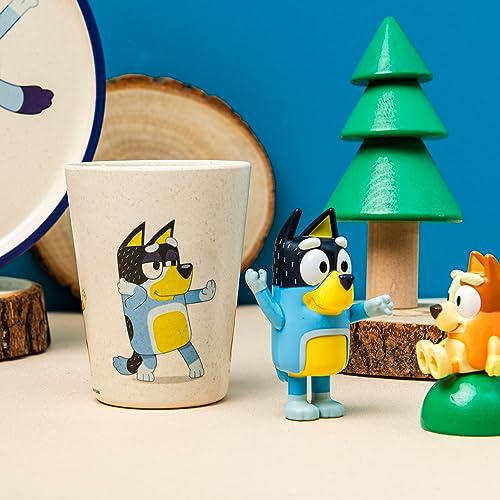 Snapklik.com : Zak Designs Bluey Kids Dinnerware Set 3 Pieces, Durable ...