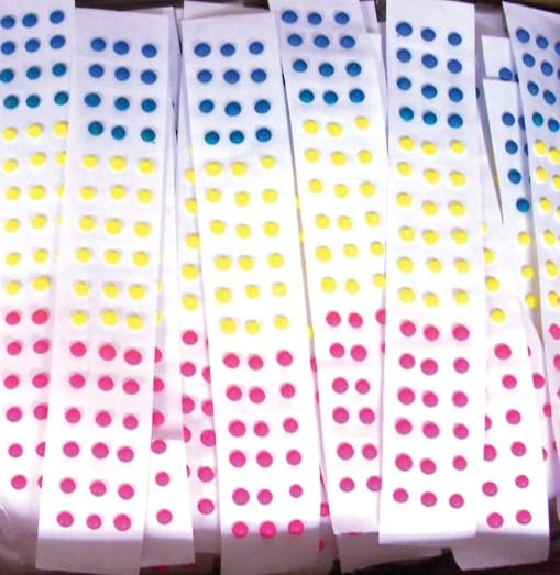Amazon.com : YANKEETRADERS Candy Button Dot Strips, Party Pack 125 ...