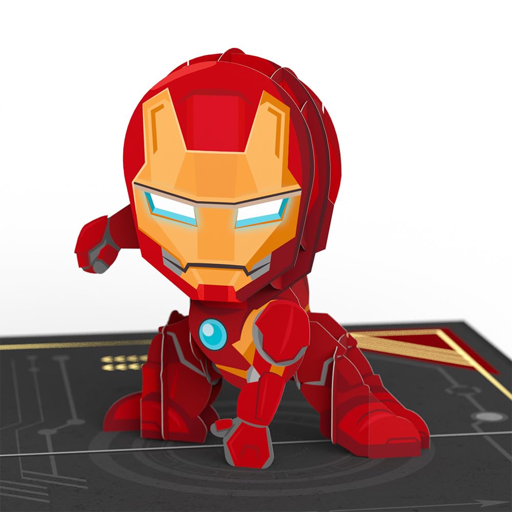Snapklik.com : Lovepop Pop-Up Marvel Card - Birthday 3D Iron Man ...