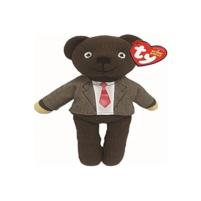 Buy Ty Mr Bean Teddy | Mr Bean Teddy Shirt & Tie Plush Toy ...