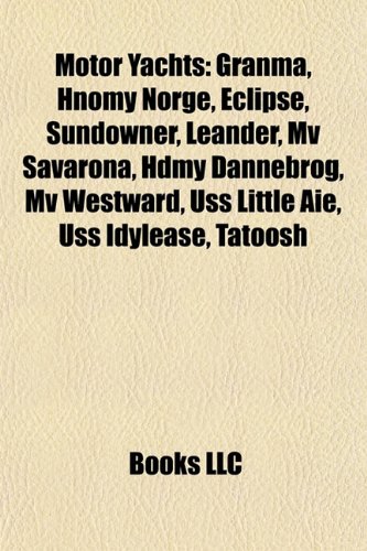 Amazon.co.jp: Motor Yachts: Granma, Hnomy Norge, Eclipse, Sundowner ...