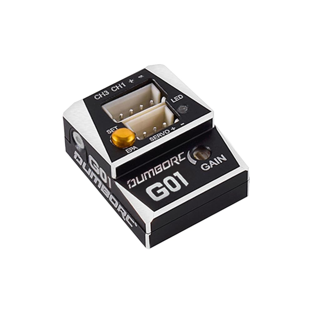 Amazon.com: DUMBORC G01 RC Car Gyroscope Black Mini Gyros Drift Car ...