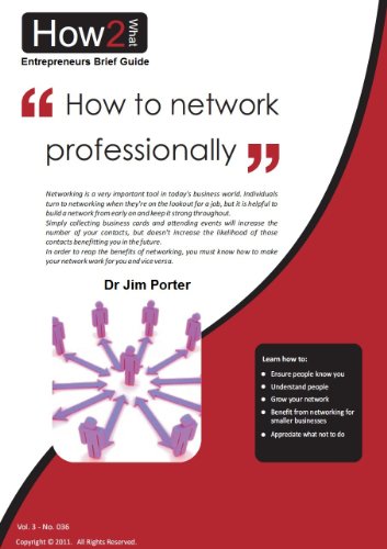 How to network professionally (Entrepreneurs Brief Guide Book 3 ...