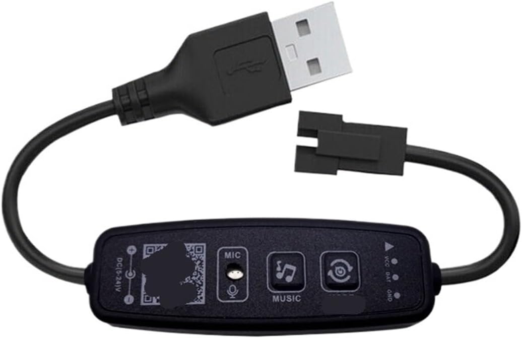 Amazon.com: FJXLTVON 1 Pcs WS2812 WS2811 LED Light Bar Controller DC5 ...