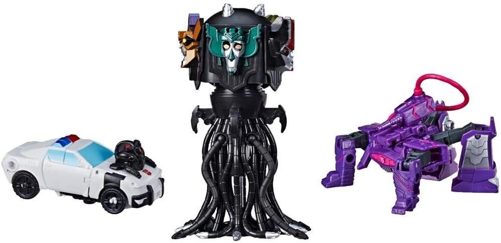 Transformers Cyberverse Battle for Cybertron Quintesson Invasion 3-Pack ...