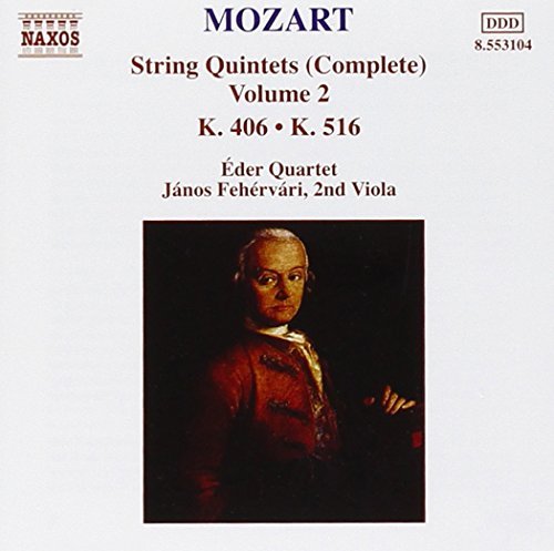 Mozart: String Quintets (Complete), Vol. 2 by Eder Qt (1995-07-10) - Amazon.com Music