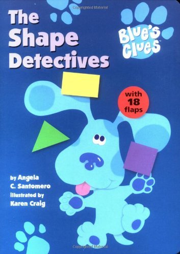 Blues Clues Super Shaped Board Book W Flap Shape Detective: Written by ...