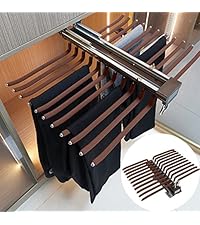 VOLO Soft Close Pull Down Cloth Lifter – Adjustable Aluminium Wardrobe ...