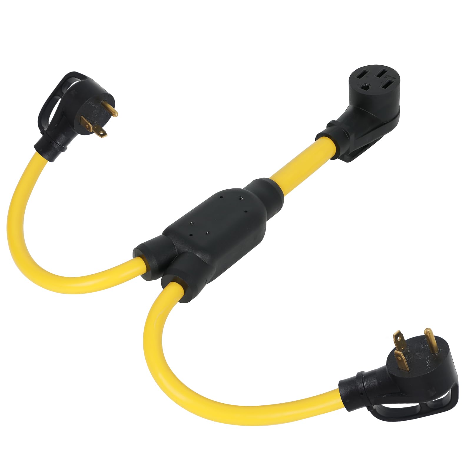 Amazon.com: ZIAERKOR 2.2FT Y Splitter 30 Amp to 50 Amp RV Adapter, Two ...