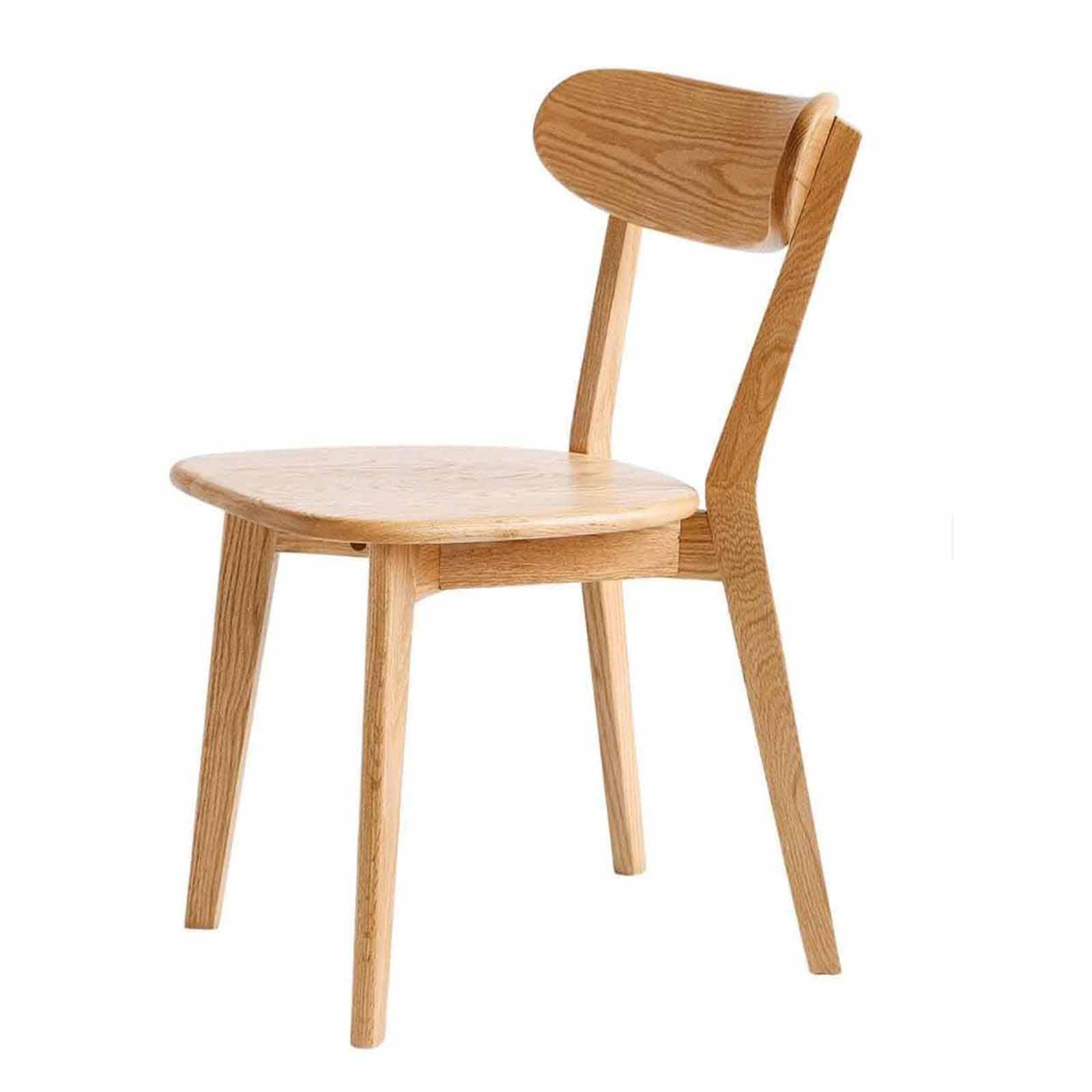 Simple Wooden Chair Maxdon Suar Wood Dining Chair | Shop Furniture