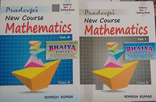 New Course Mathematics - Vol. 1 & 2 (Class-XI) : Kumar: Amazon.in: Books