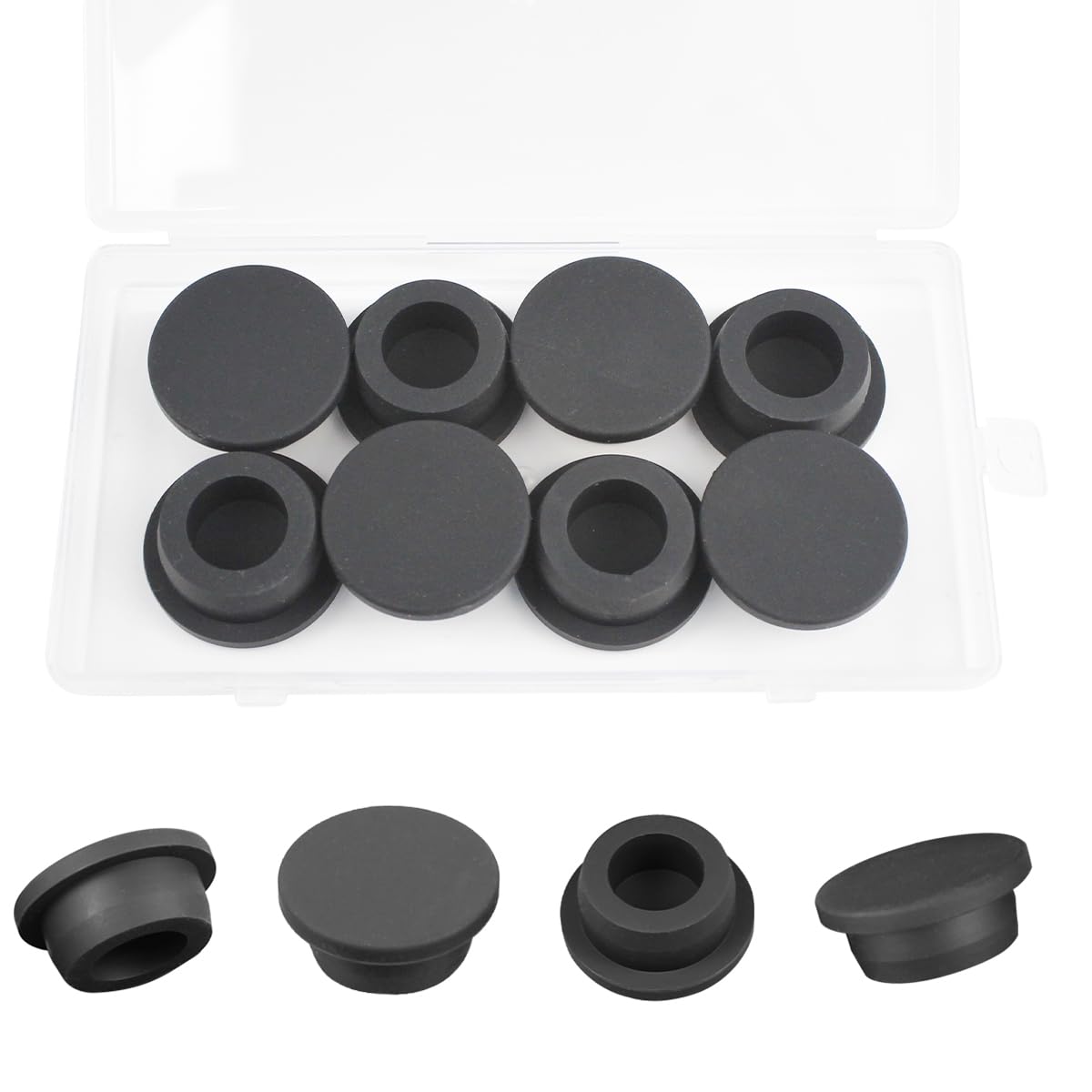 Amazon.com: BOPOREAE 8Pcs 1"/26mm Rubber Plugs for Holes-T Type ...