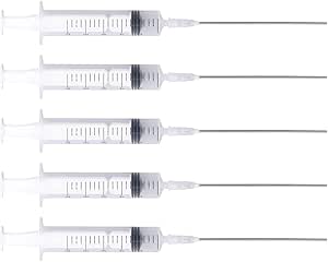 Amazon.com: 5Pcs Ink Filling, 10Ml Injector Drawing Tool Blunt Needle ...