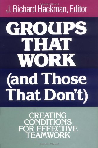 Groups That Work (and Those That Don't): Creating Conditions for Effective Teamwork eBook ...