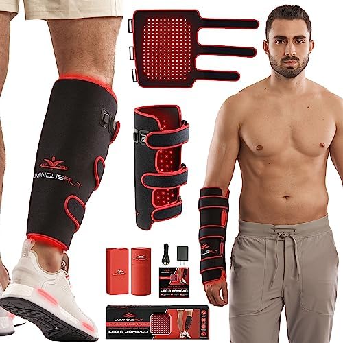 Amazon.com: LuminousRLT Red Light Therapy Arm and Leg Pad, Near ...