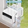 Amazon.com: Electactic U-Shaped Window Air Conditioner, 12000BTU Window ...
