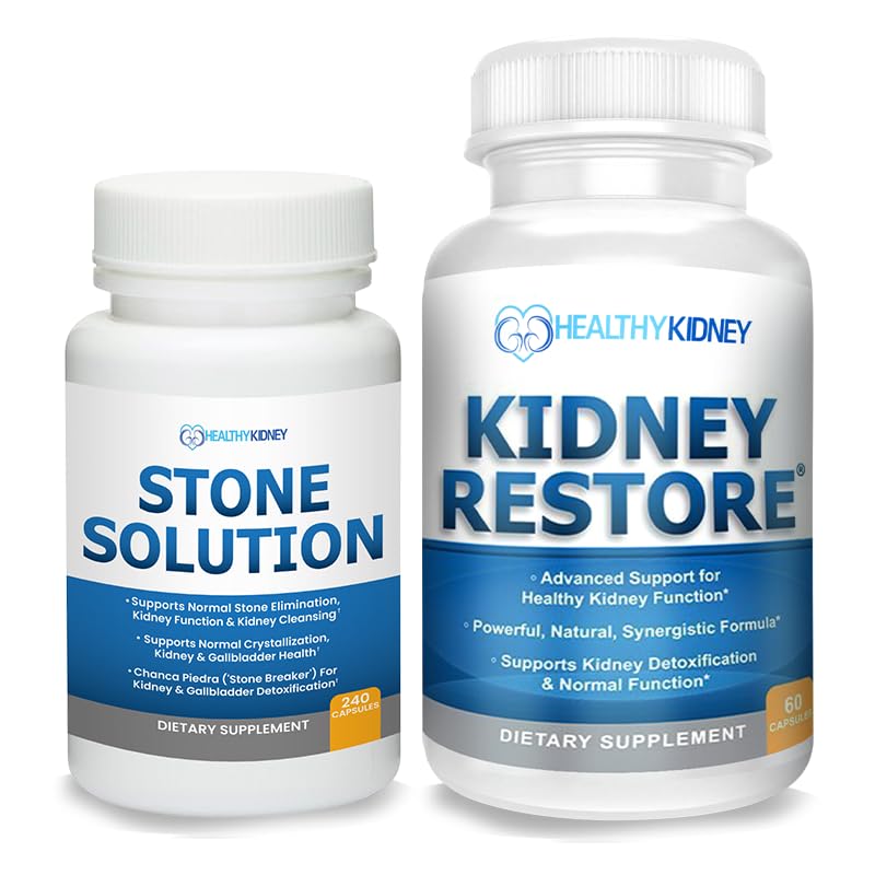 Amazon.com: Stone Solution Capsules- Natural Dissolver, Kidney Stone ...