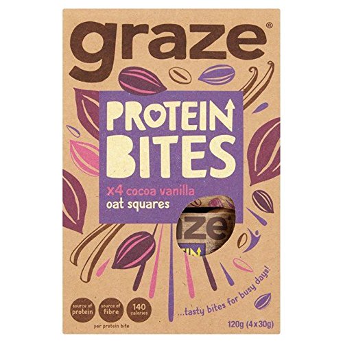 Amazon.com : Graze Cocoa & Vanilla Protein Bites 4 x 30g : Everything Else