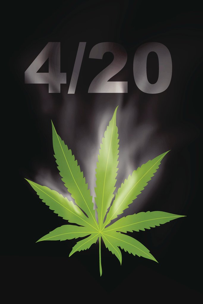 Amazon.com: 420 Marijuana Leaf and Joints Photo Photograph Weed ...