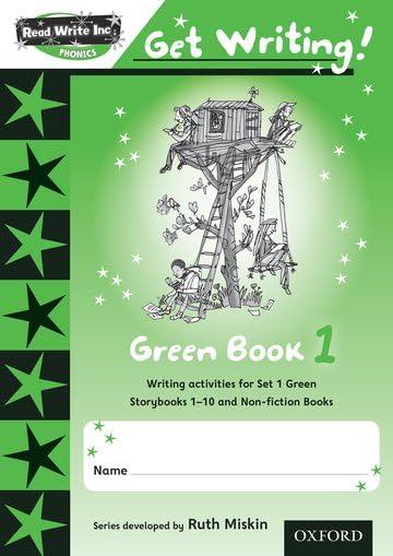 Read Write Inc. Phonics: Get Writing!: Green 1 Pack of 10 New Edition ...
