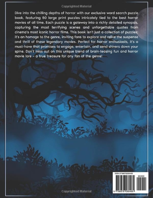 Snapklik.com : The Ultimate Horror Movie Word Search Puzzle Book: The ...