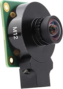 Waveshare Camera M12 Package, 12.3MP IMX477R Sensor, Supports M12 Mount ...
