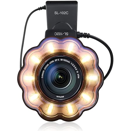 Amazon.com : Aputure Amaran Halo AHL-HN100 LED Ring Flash Light for ...