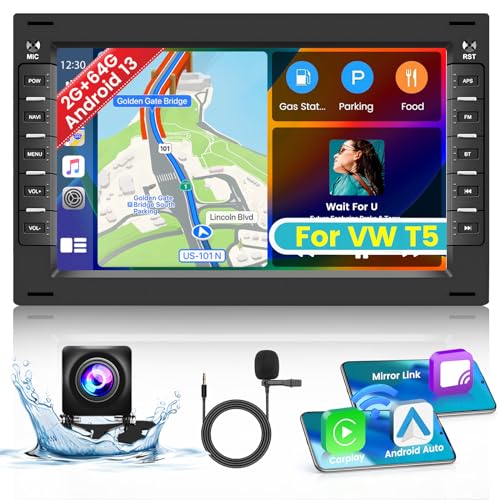 Nachrüsten von CarPlay & Android Auto am VW Transporter | T4, T5, T6, T7