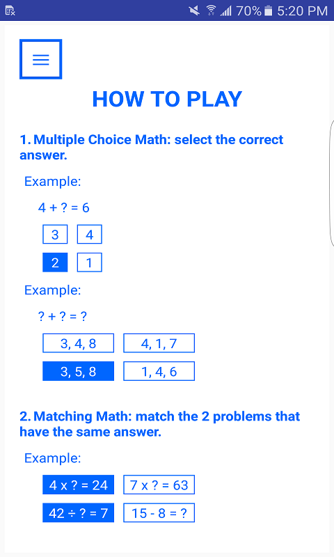 My Math Game - App on Amazon Appstore