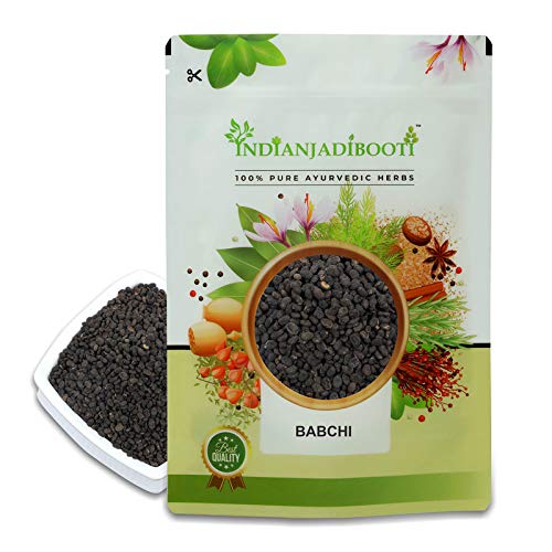 IndianJadiBooti Babchi Bakuchi Seeds Psoralea corylifolia, 250 Grams ...
