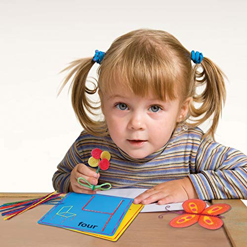 Snapklik.com : Wikki Stix Numbers And Counting Cards, Preschool ...